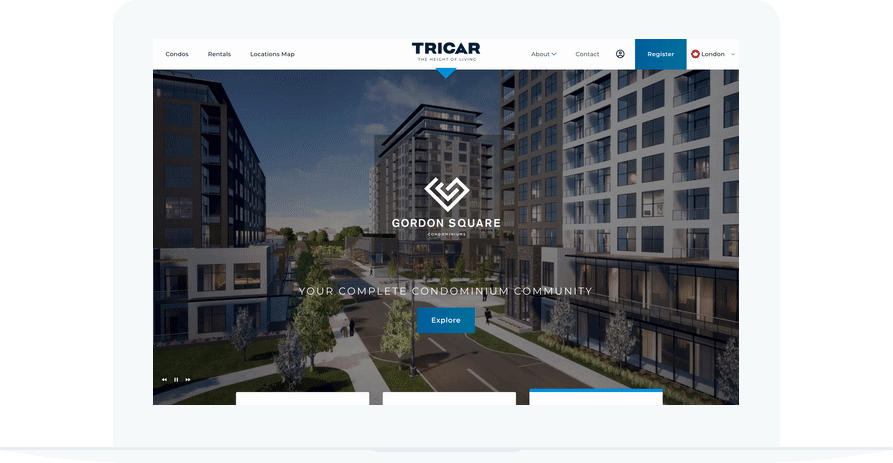 tbk Case Study | Modernization for a Half-Decade Old Tricar Website - tbk